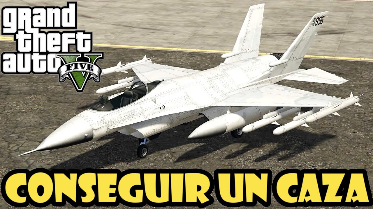 Como CONSEGUIR un CAZA en GTA 5 Modo Historia ️ - YouTube