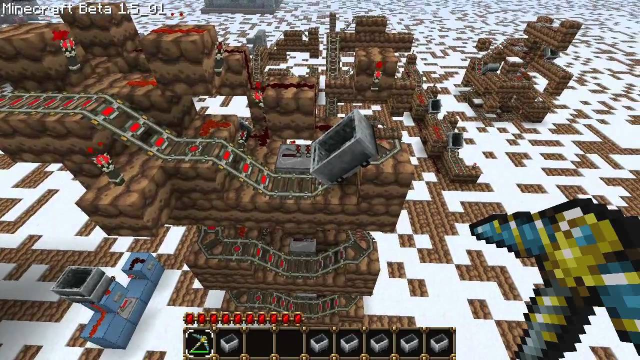 Vertical Minecart Dispenser [6x4x2] - YouTube