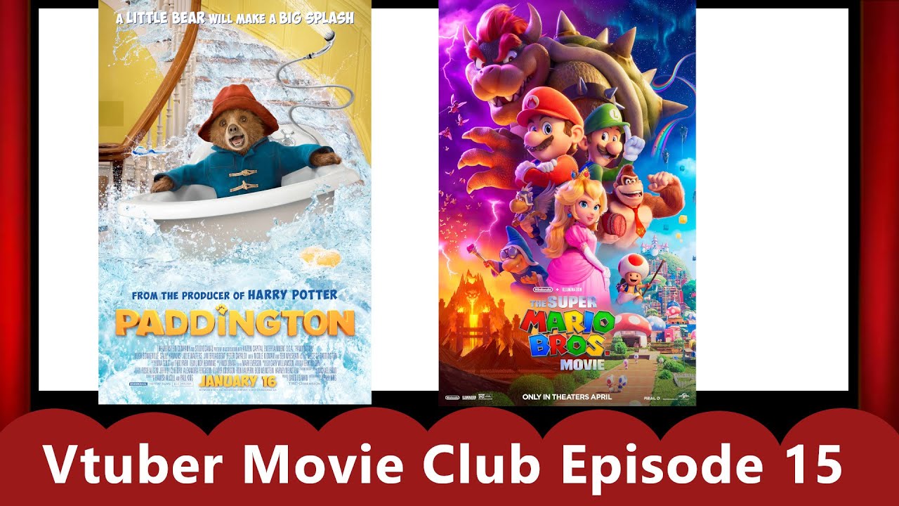 The Super Paddington Bro. Movie Vtuber Movie Club (Super Mario Bros ...