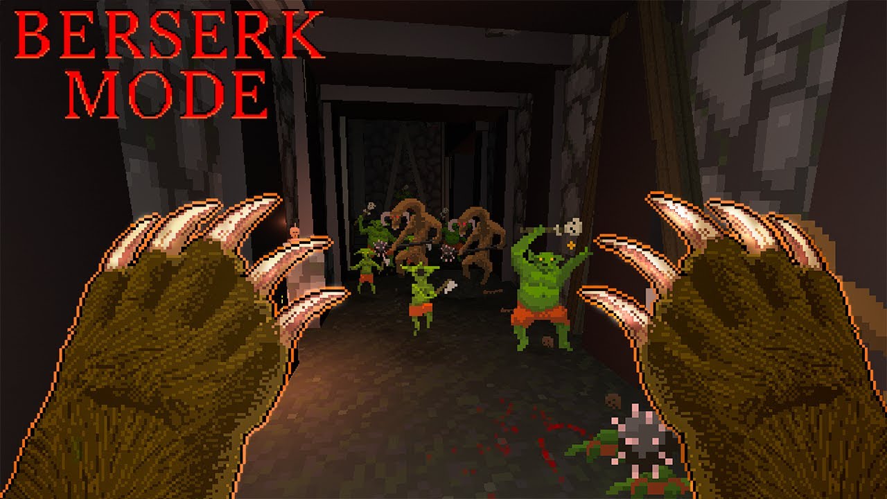 Berserk mode Gameplay - First-person Roguelite - YouTube