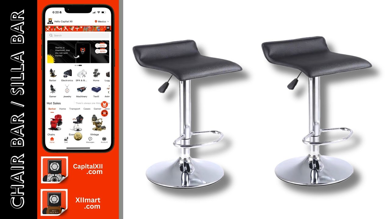 CHAIR LIFT BAR / SILLA DESAYUNADOR BAR - YouTube