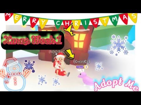 #adoptme WINTER UPDATE ️ 🎄 @PlayAdoptMe @Roblox 1st WEEK!! - YouTube