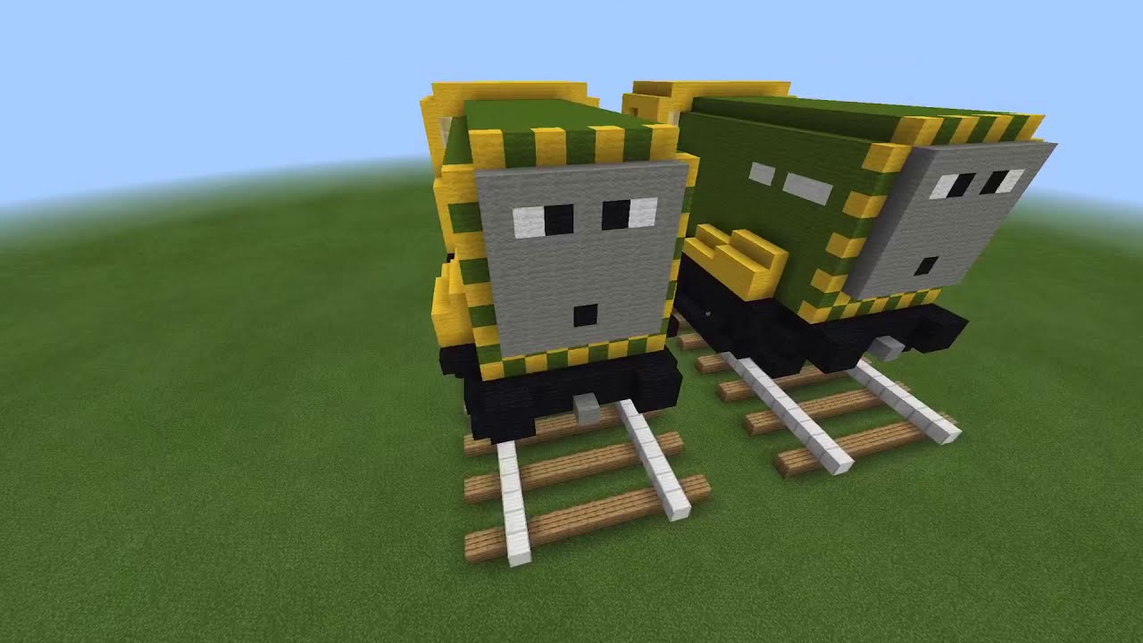 Thomas & Friends Minecraft PE Arry & Bert - YouTube
