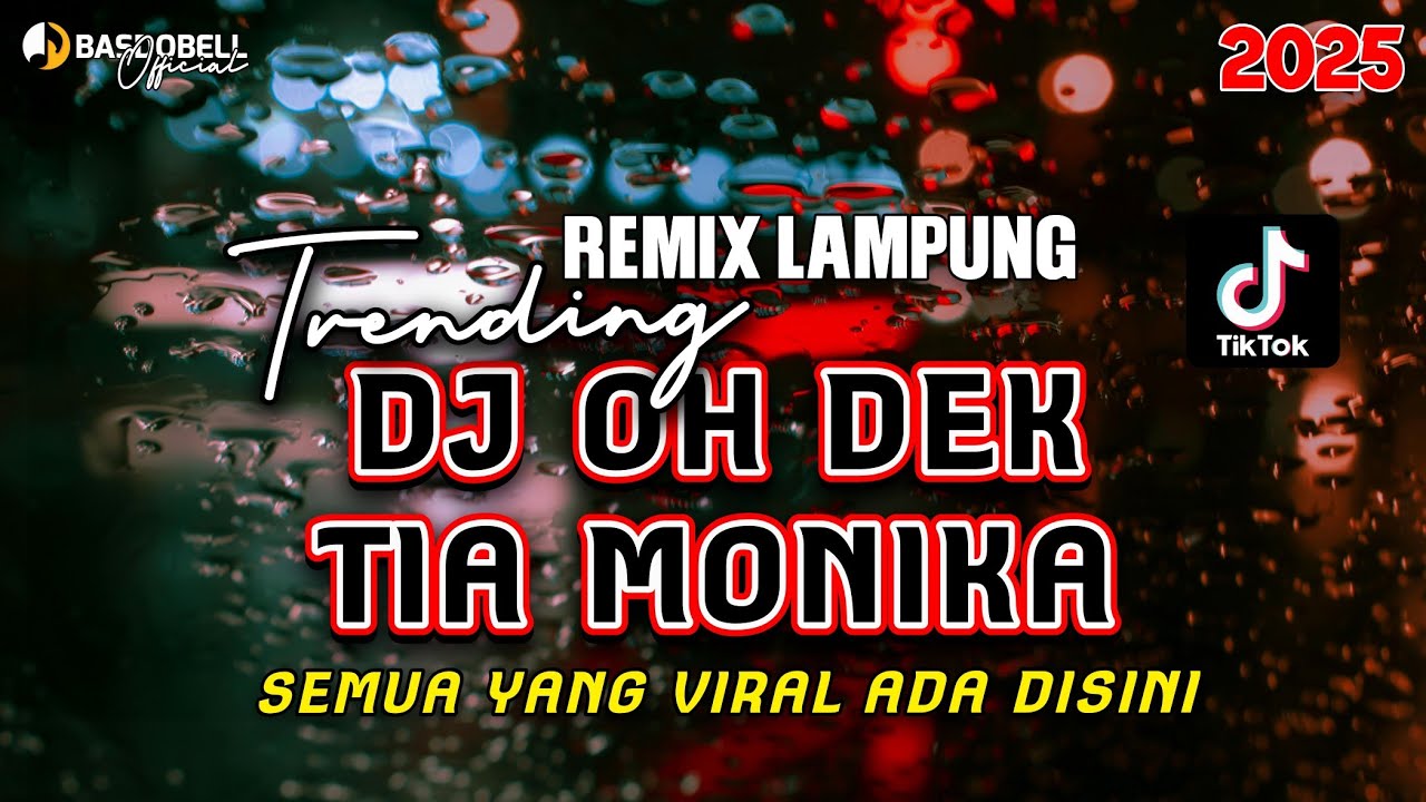 DJ TIA MONIKA VIRAL TIK TOK REMIX LAMPUNG MELODY NYANDU FULL BASS 2025 ...