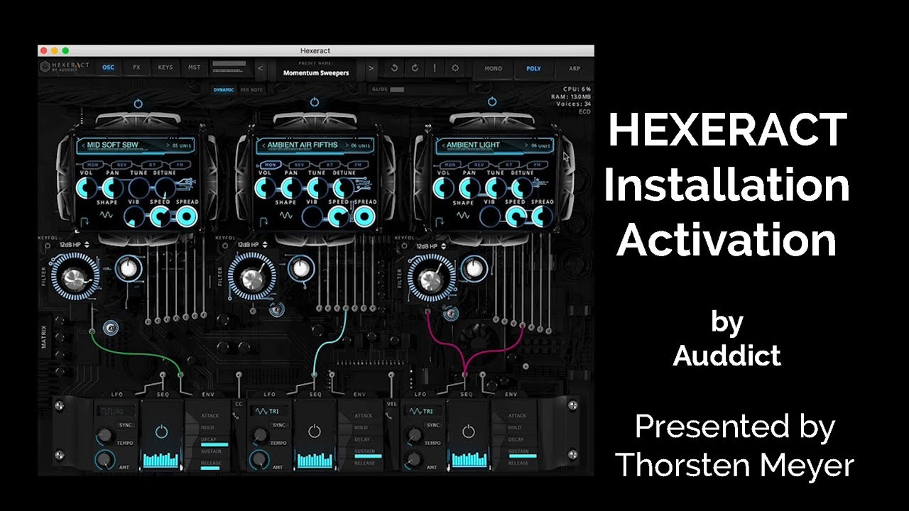 HEXERACT By Auddict Installation and Activation - YouTube