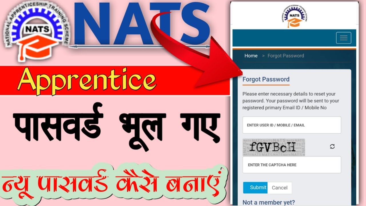 Nats Forgot password कैसे करें || Btech Diploma वाले जरूर देखें। - YouTube