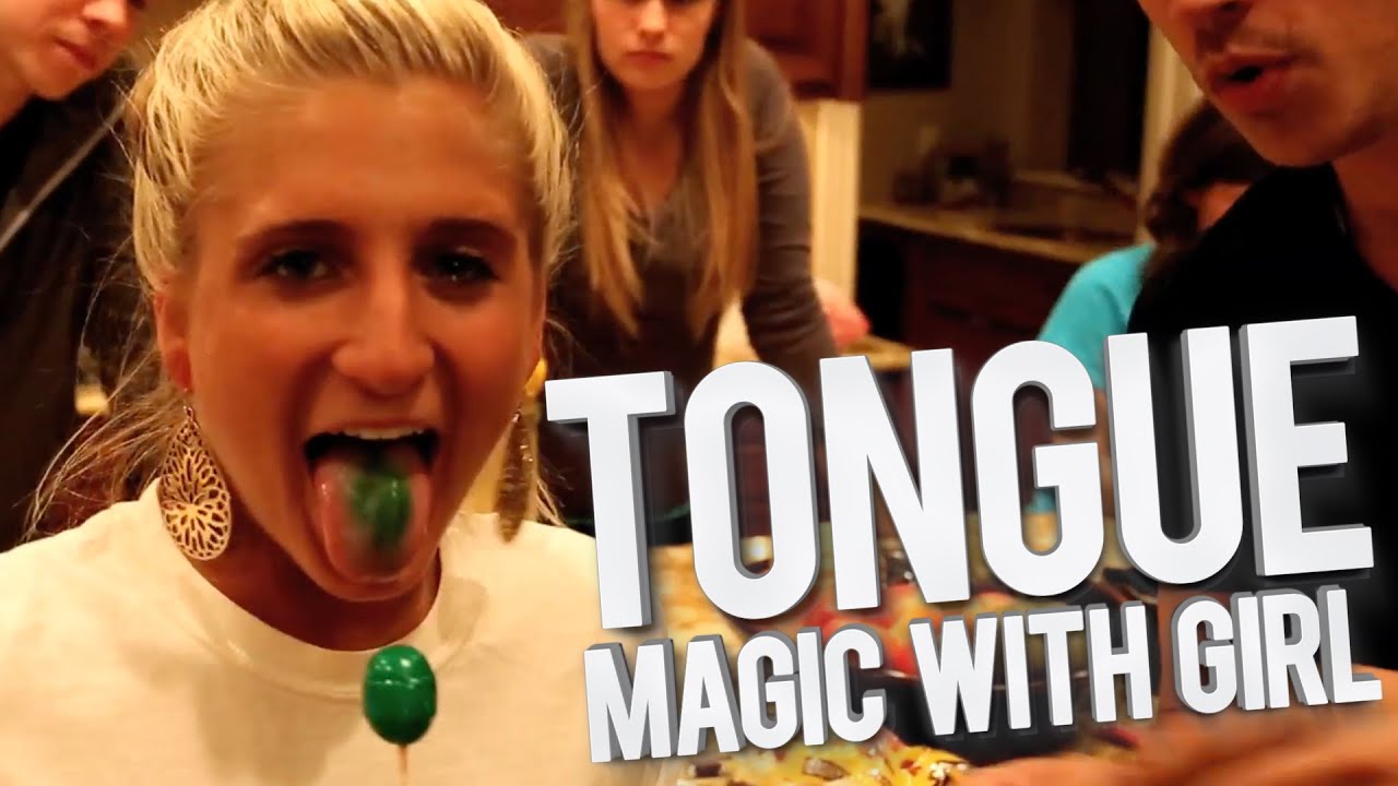 Tongue Magic on Halloween - YouTube