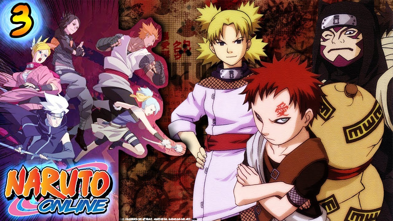 #3 NARUTO ONLINE - Inizia l'esame dei Chunin. NINJA DELLA SABBIA ...