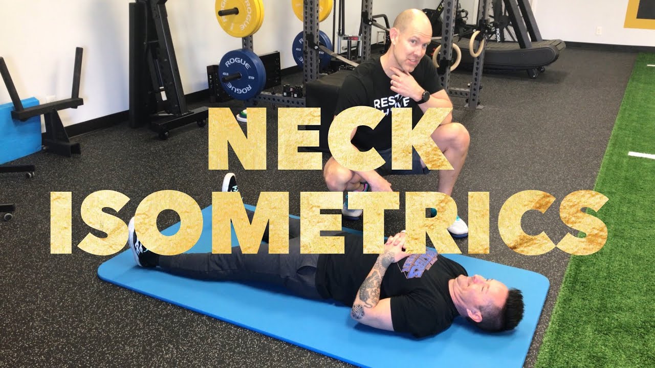 Neck Isometrics - YouTube
