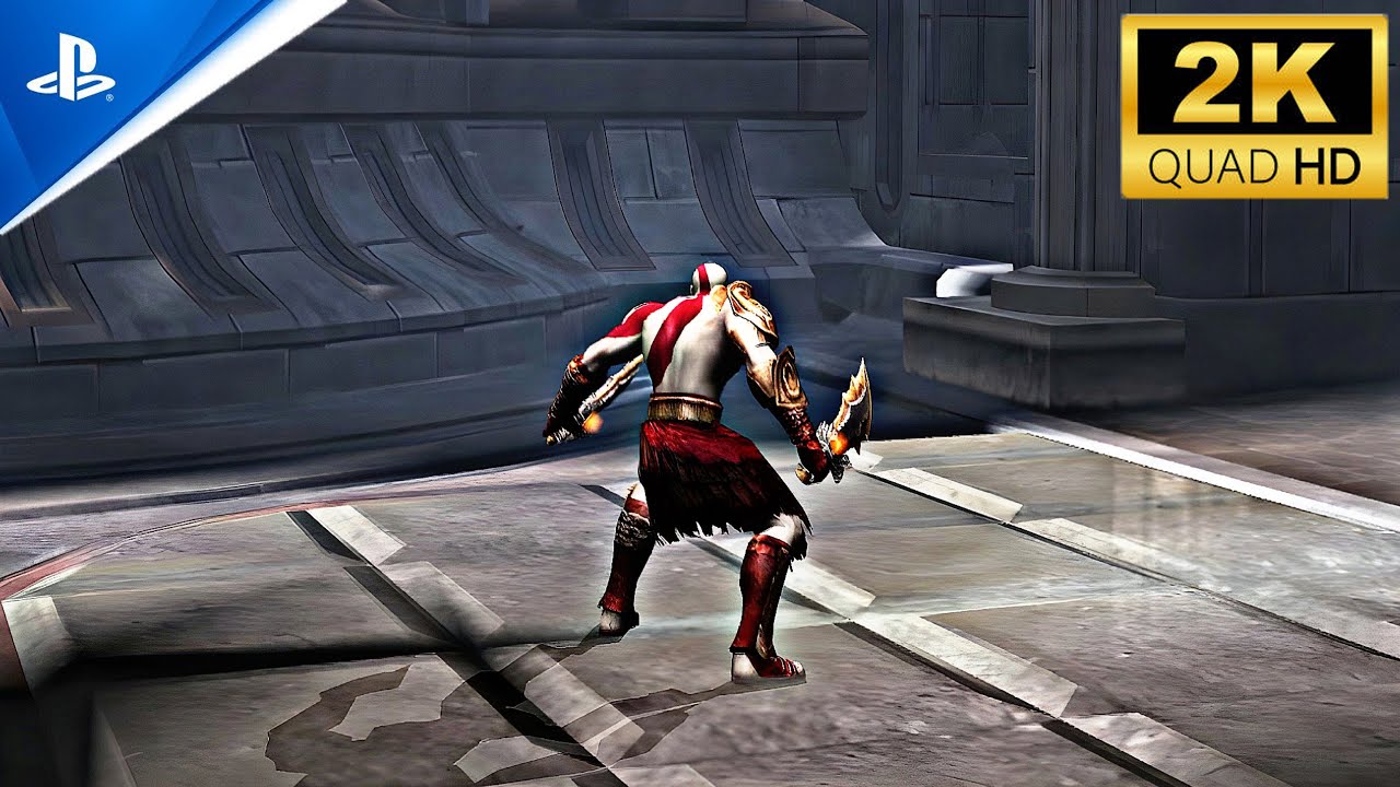 God of War 2 Remastered Gameplay | Ultra High Graphics [2K HDR 60FPS ...