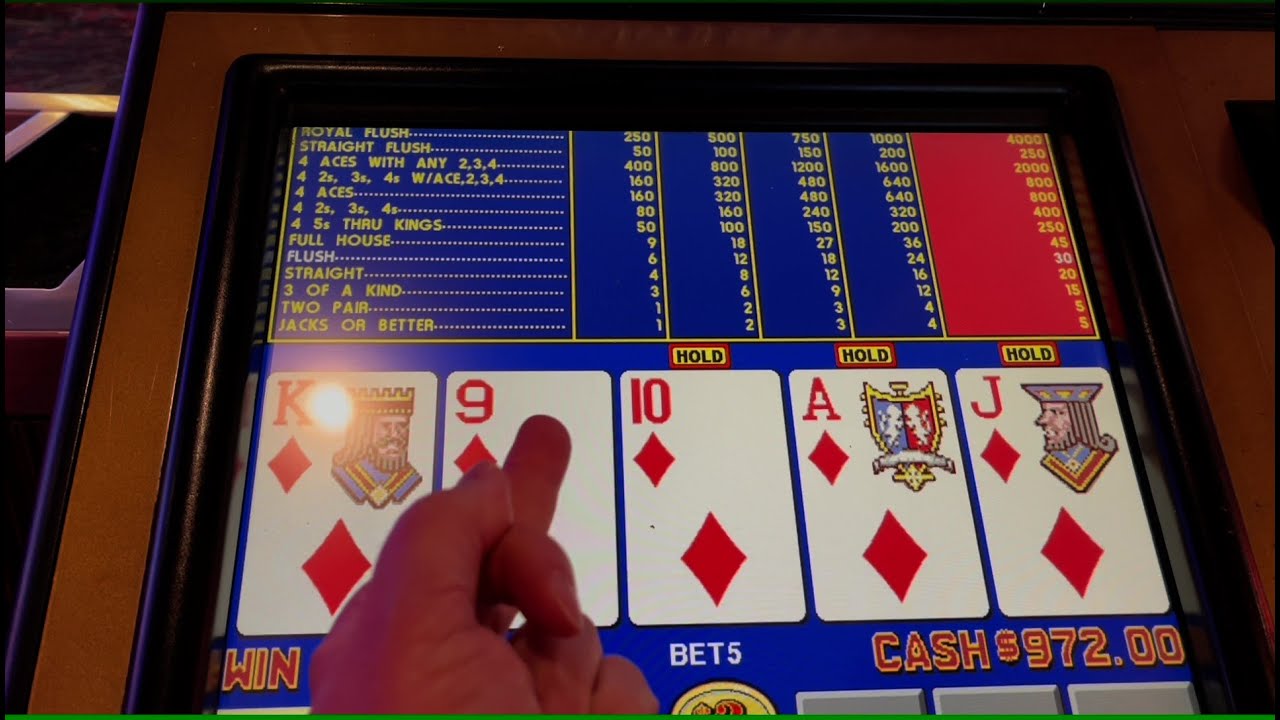 $1,000 vs $2 Video Poker at Plaza Las Vegas - YouTube