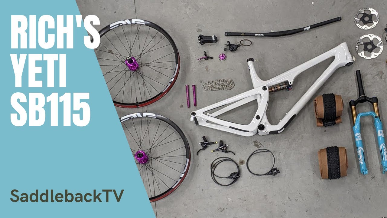 Richard's Custom Yeti SB115 Dream Build | ENVE Chris King Shimano XTR ...