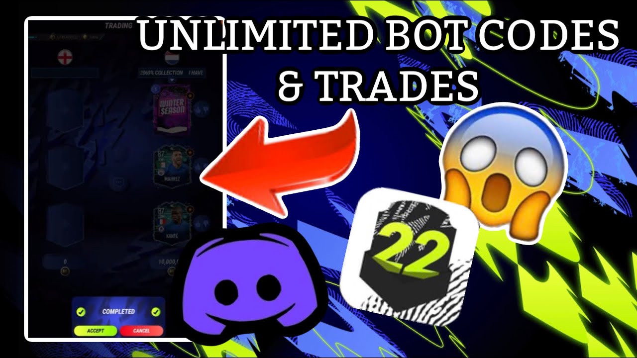 How to get UNLIMITED BOT CODES & TRADES in Madfut 22!! - YouTube