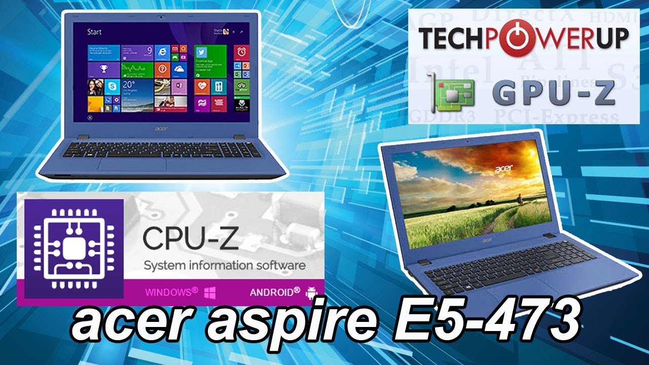 Review Acer Aspire E5-473 - YouTube