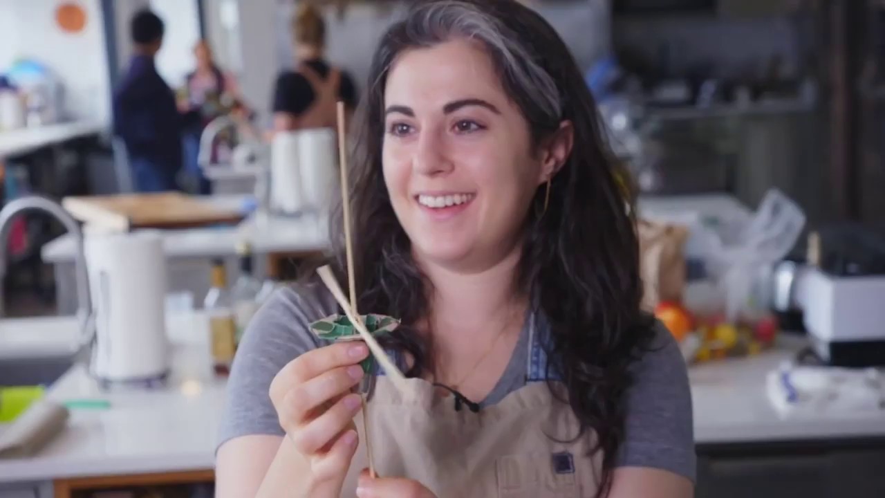 claire from bon appetit being absolutely adorable for 9 minutes ...