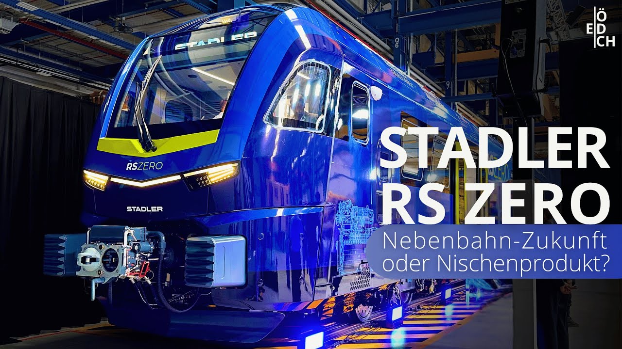 Kleinster emissionsfreier Zug am Markt: Der neue Stadler RS ZERO ...