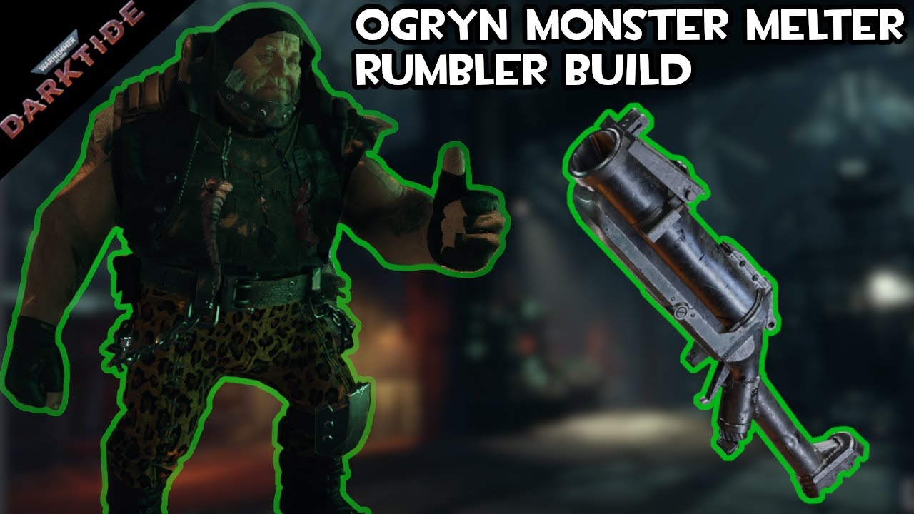 Just An Ogryn With A Rocket Launcher | Rumbler Ogryn [WH40k Darktide ...