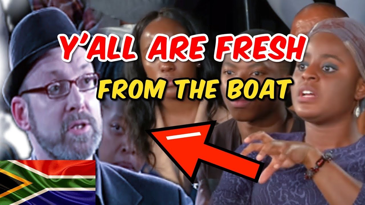 Y'all are FRESH from THE BOATS, South Africa 🇿🇦 has its OWNERS! - YouTube