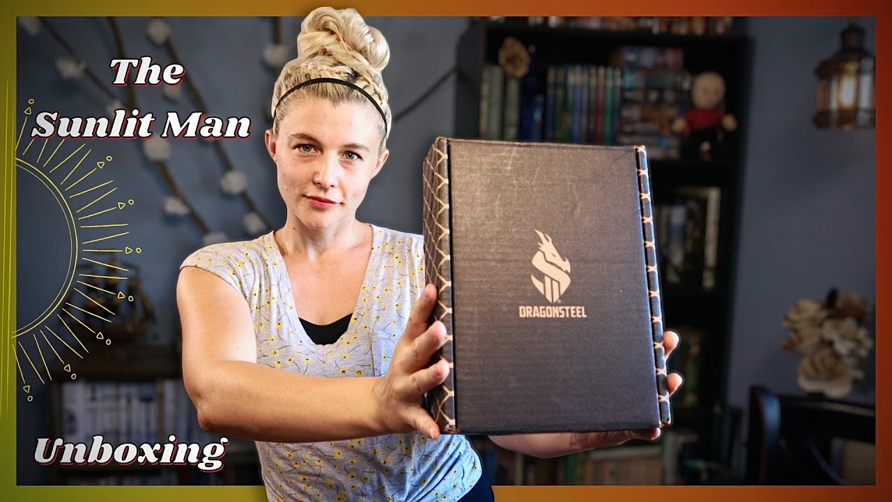 Unboxing The Sunlit Man, the fourth novel from the year of Sanderson ...