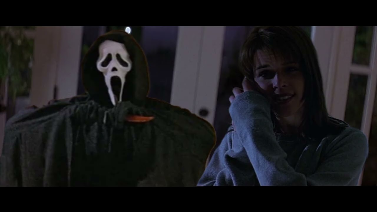 Scream 1 1996 all lines Ghostface from Sidney first scene p 2 Made with ...