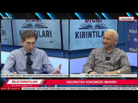 Raylı Sistemler ve Mersin'in Geleceği: Doç Dr Fikret Zorlu, Doç Dr Tuncay Turaboğlu