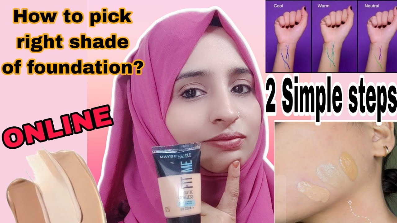 How to find your perfect foundation shade | Beginners Guide for Every ...