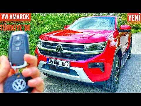 2023 YENİ VOLKSWAGEN AMAROK TÜRKİYE’DE | 10 VİTES 2.0 TDI ÇİFT TURBO 205PS | LANSMAN FİYATLARI