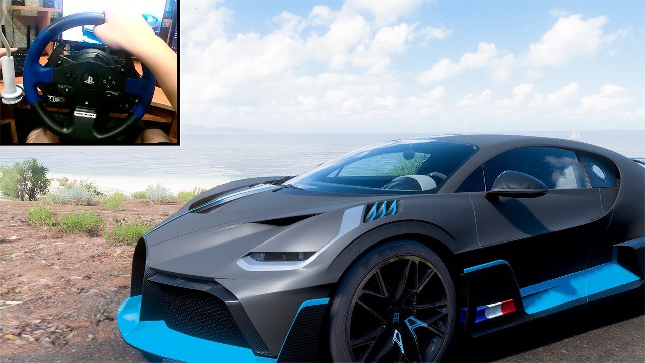 Bugatti Divo - Forza Horizon 5 | Thrustmaster T150 RS gameplay - YouTube