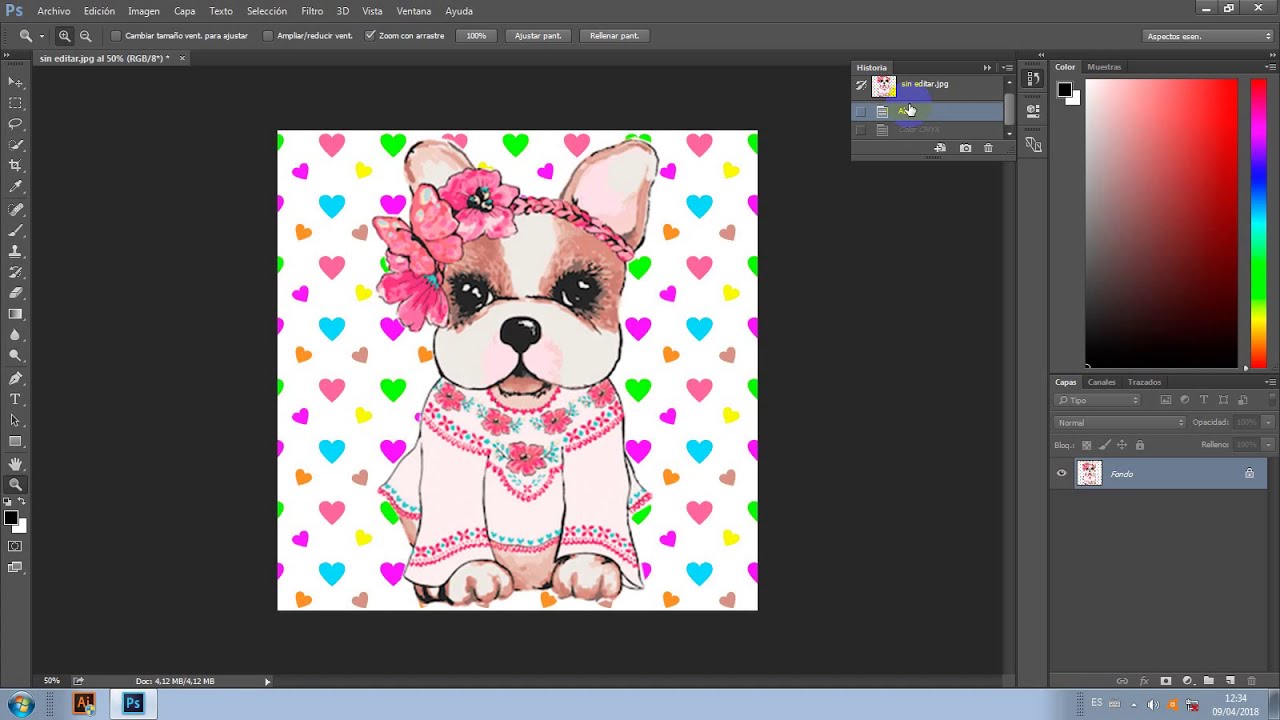 Photoshop. Ajustes para Sublimar imagenes RGB. Curso Sublimación ...
