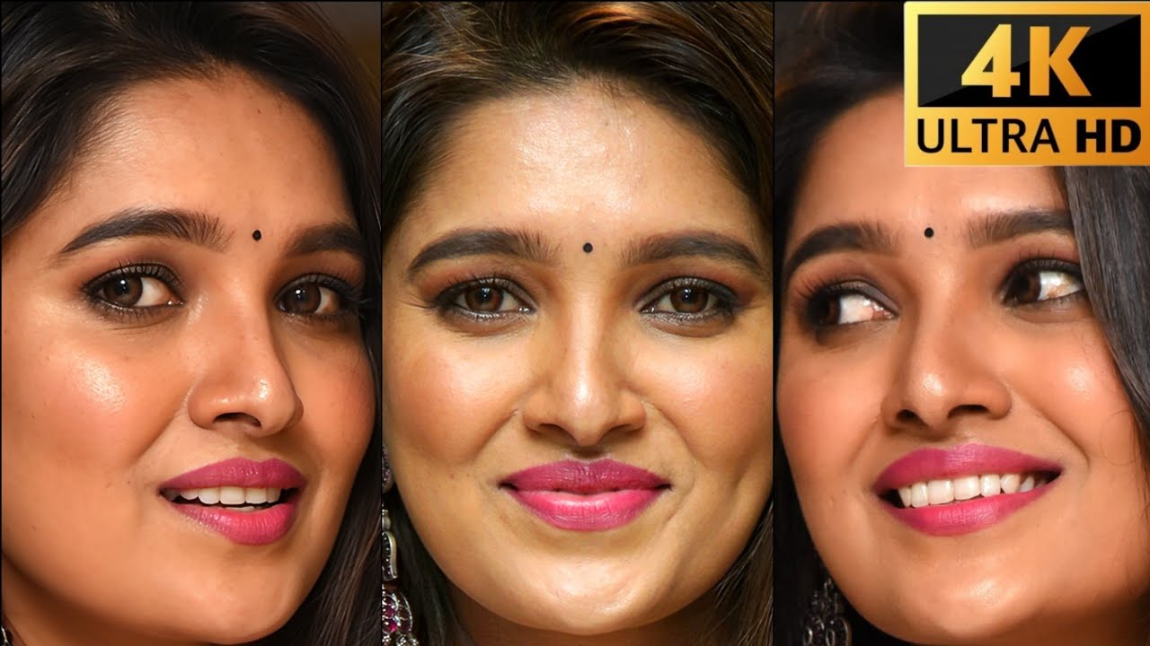 Vani Bhojan Close Up Face and Lips 4K video | Vani Bhojan Hot Edit ...