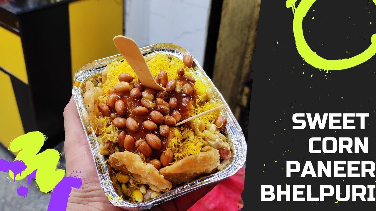 Sweet Corn Paneer Bhelpuri | Bombay Food Corner | Food Guppers - YouTube