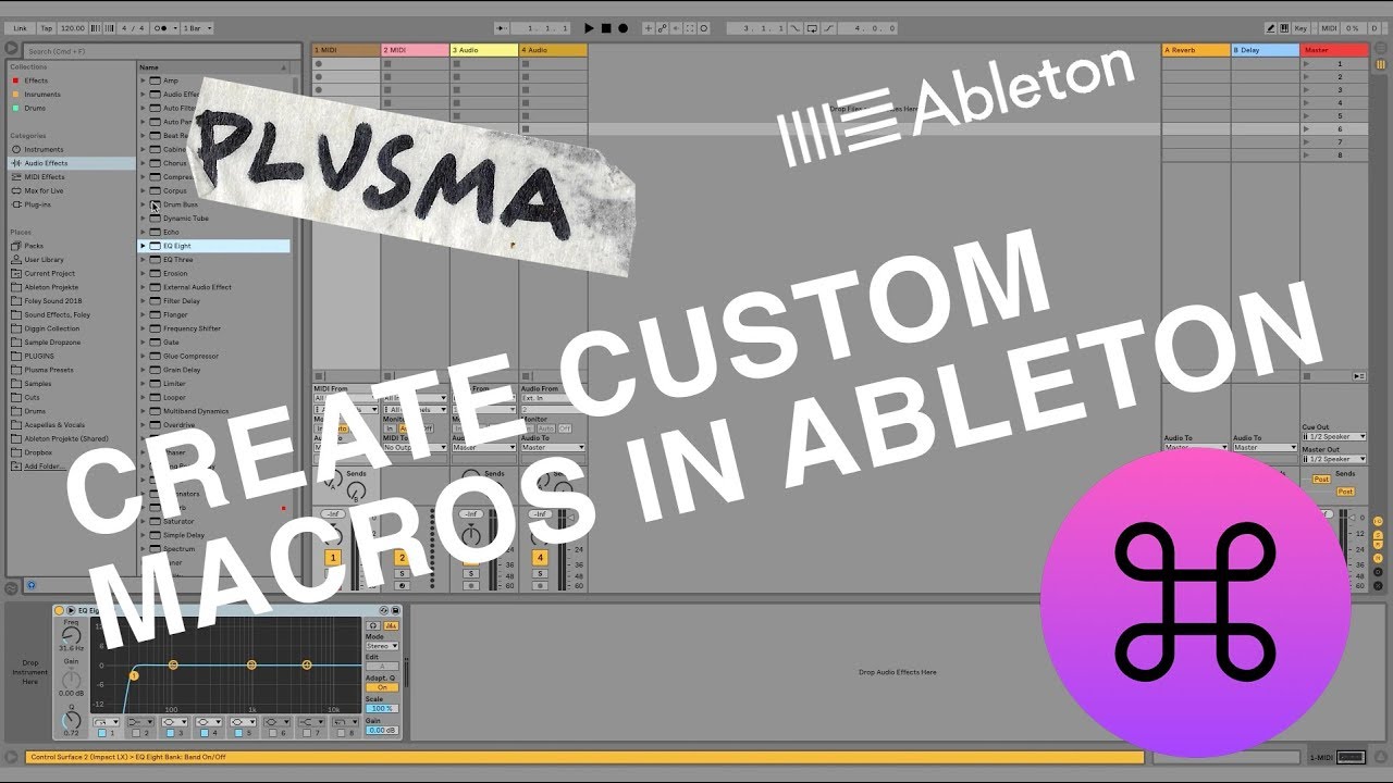 Ableton Tutorial: Speed up Workflow with Keyboard Maestro - YouTube