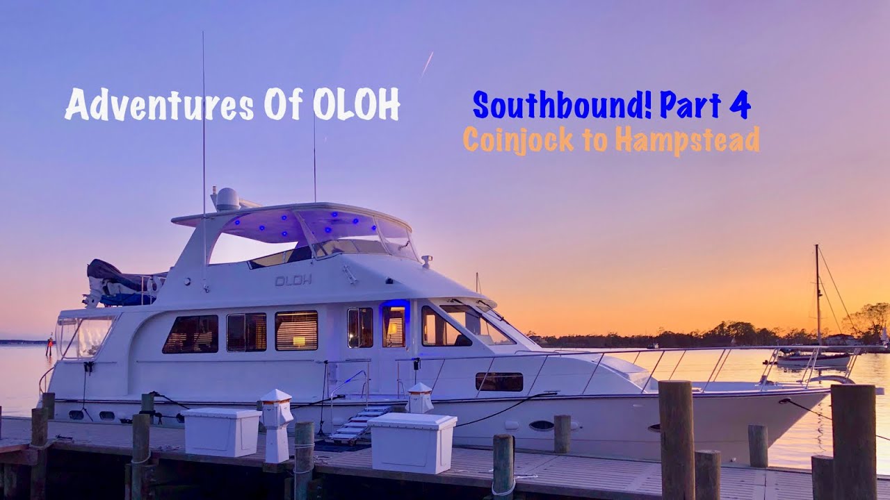 Motor Yacht Cruising On The ICW - Southbound! Part 4 - YouTube