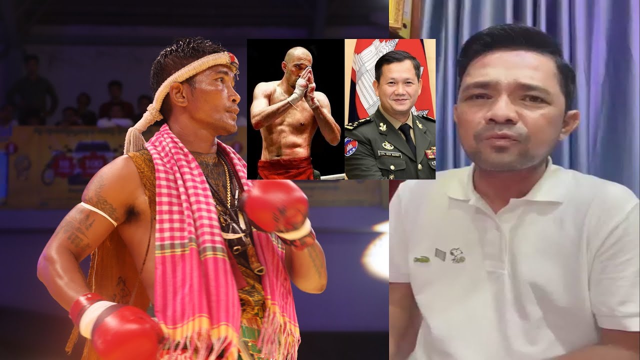 ក្តៅស្លឹកត្រចៀកទៀតហើយ Prom Samnang Dav Leduc Boxing Kun Khmer Cambodia ...