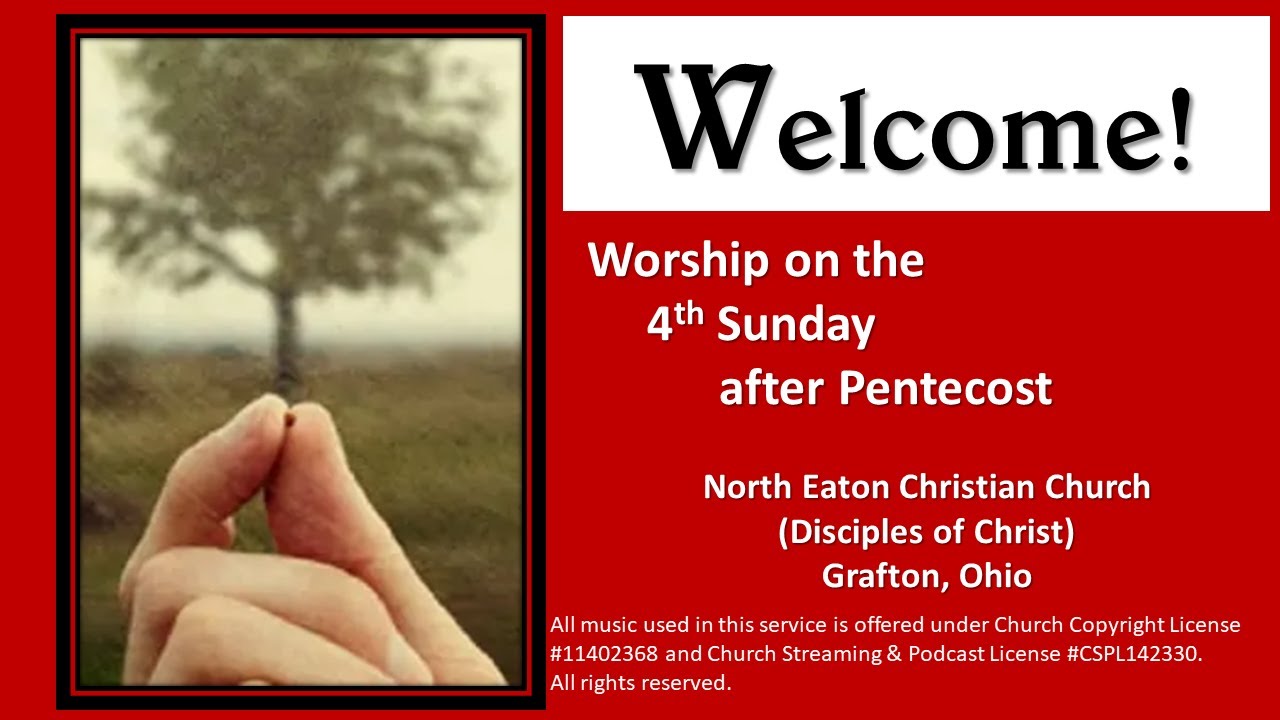 Worship on the 4th Sunday after Pentecost: Father's Day - June 16, 2024 ...