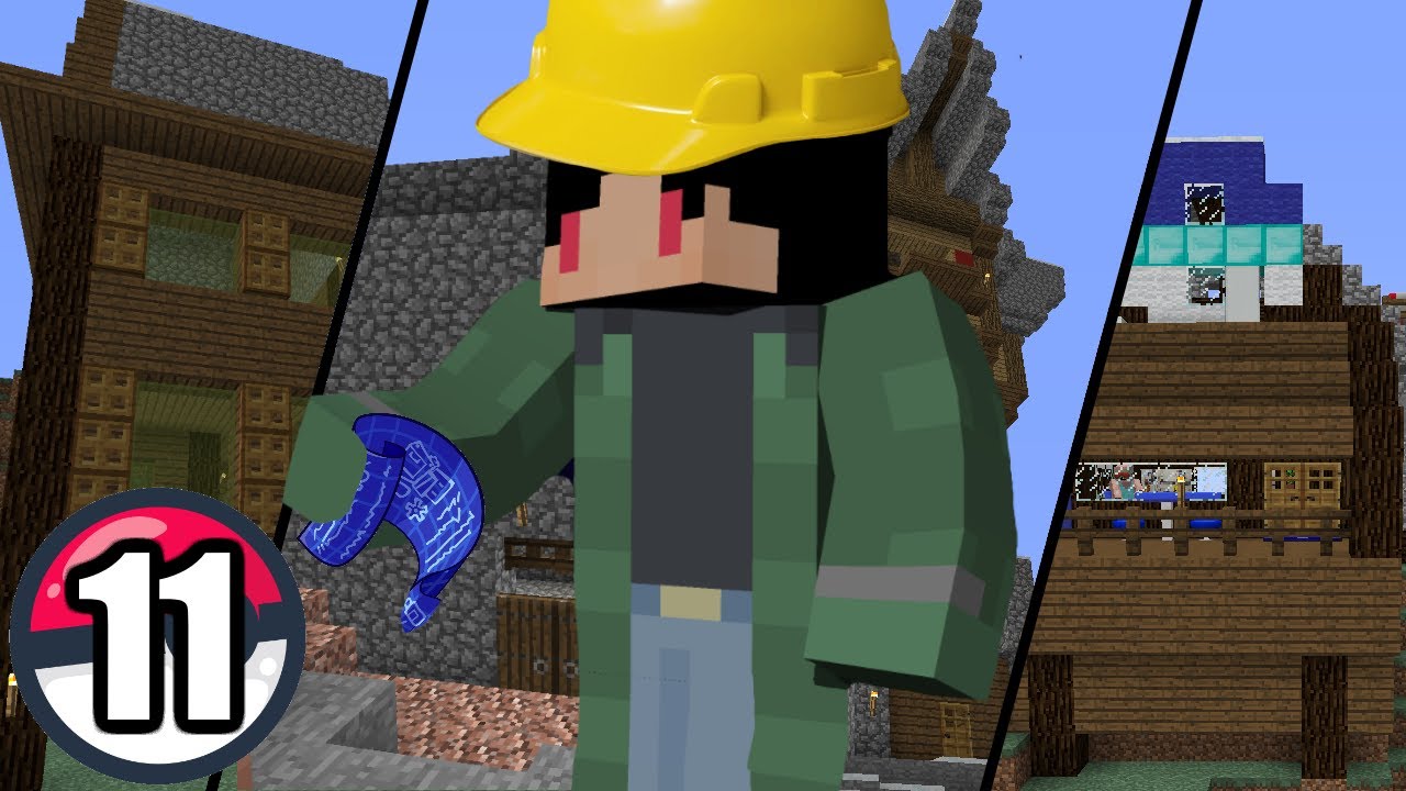 Rumah Baru Dekat Pegunungan! - Minecraft Pokemon Bersama (11) - YouTube