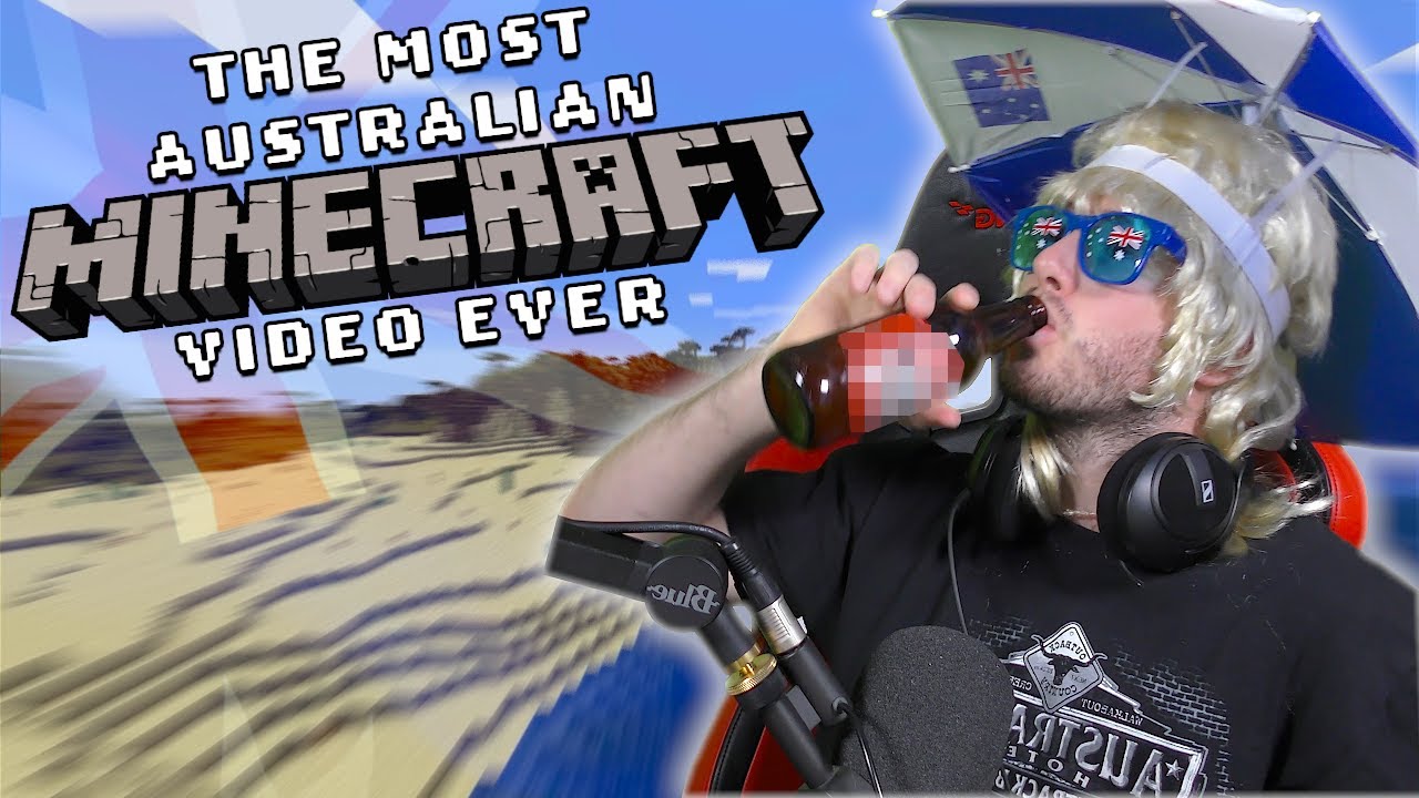 The Most Australian MINECRAFT Video Ever - YouTube