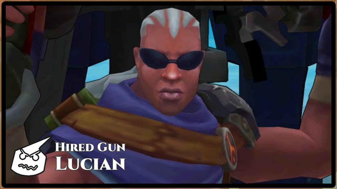 Hired Gun Lucian.face - YouTube