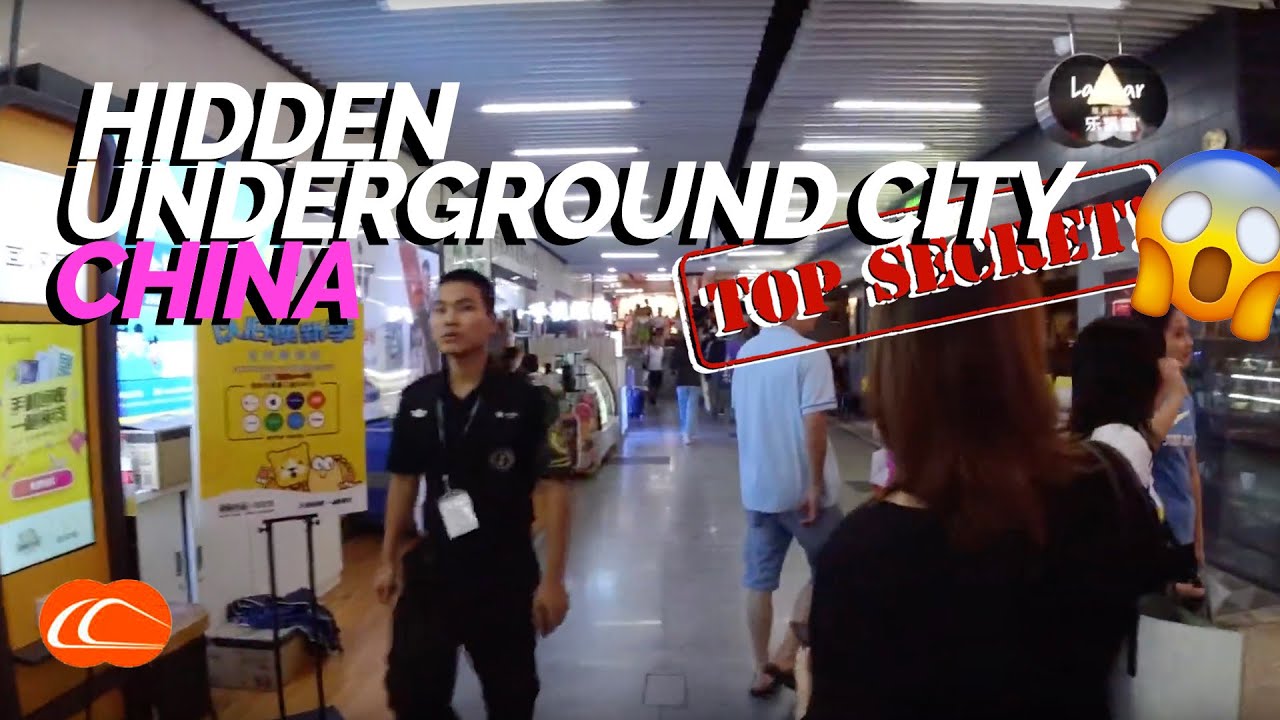 Exploring Secret Underground City in China | Shenzhen Link City ...