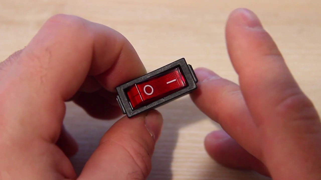 Инвертируем подсветку выключателя. Invert the light of the switch - YouTube