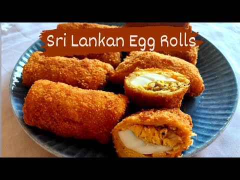 Sri Lankan Egg rolls | Short eats | Ramadan recipes | Tea time snacks ...