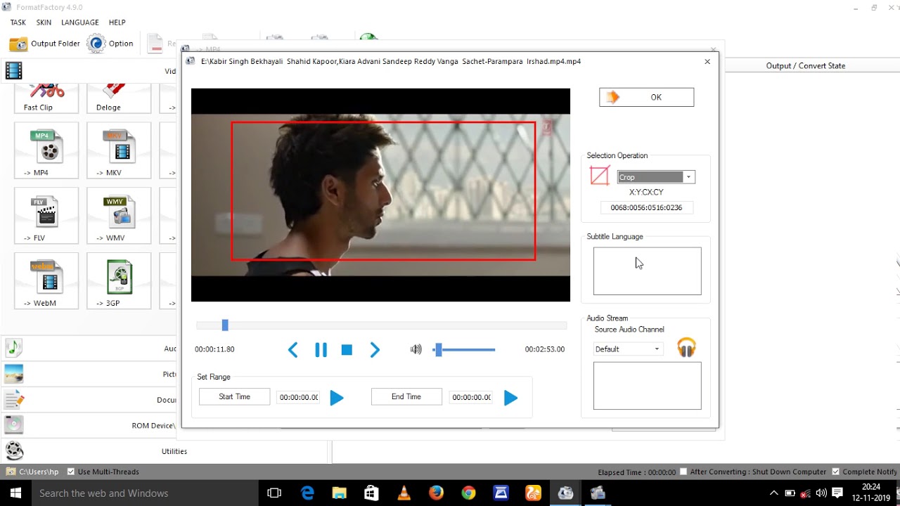 HOW TO CONVERT.........................HOW TO CONVERT A MOVIE FORMAT IN ...