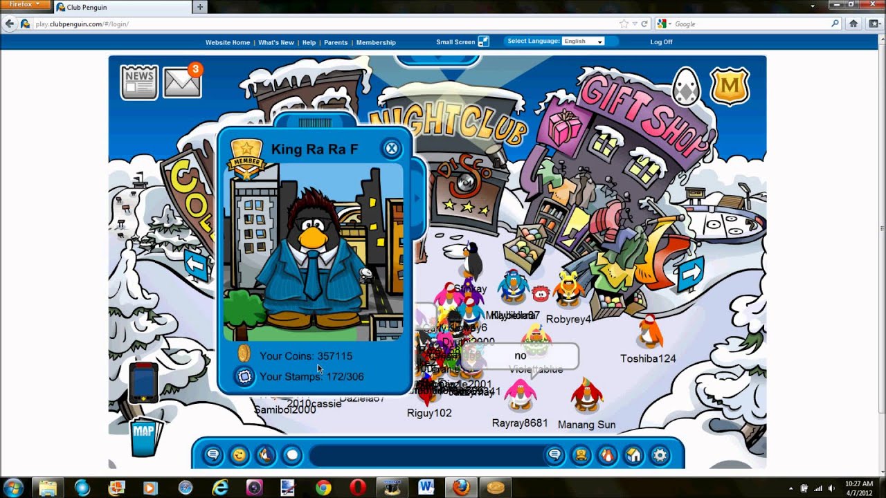 Club Penguin Money Maker 2012 - YouTube