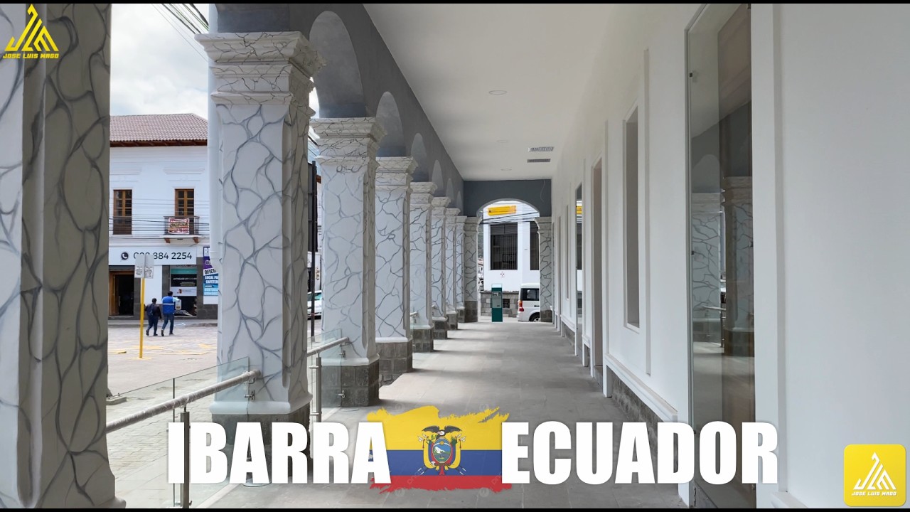 ♥️ IBARRA ECUADOR | Parque Pedro Moncayo | Pt. 1 / 2 - 2024 4k #ecuador ...