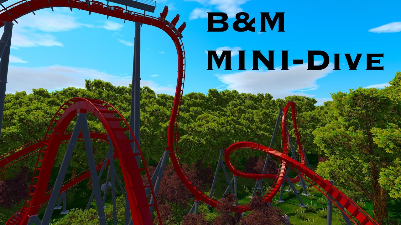 Diablo | Unique B&M Mini-Dive Roller Coaster | NoLimits 2 + FVD++ | Coaster 83 - YouTube