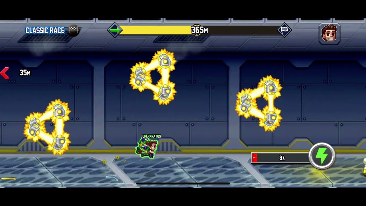 Jetpack Joyride multiplayer classic race - YouTube