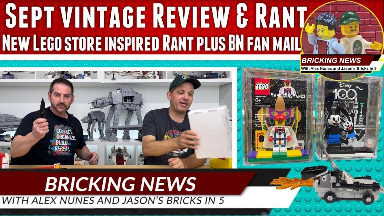 Bricking News | Rare Sets and Rants | We've Got Mail! | August 26, 2023 ...