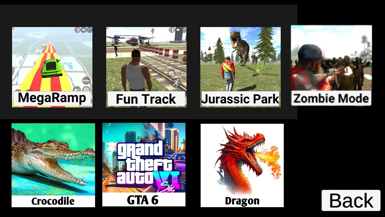 Dragon, GTA 6, Zombies, Crocodile Mode Cheat Codes in Indian Bike ...