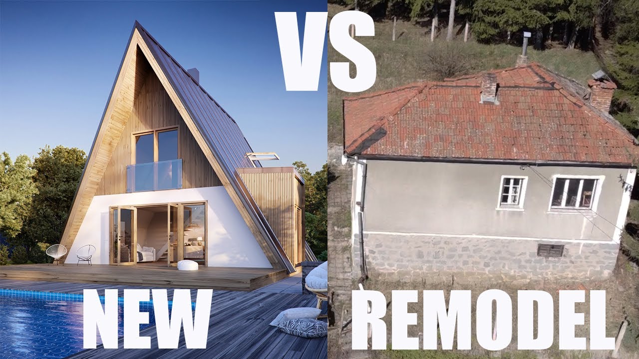 Remodel vs New Build (Start of an Avrame Trio 75 DIY build) - YouTube