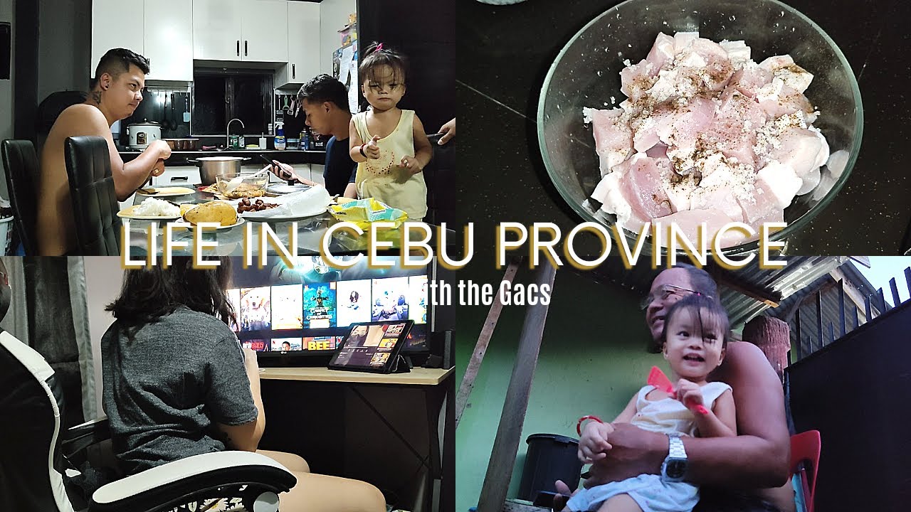 LIFE IN CEBU PROVINCE + COOKING BISAYA VERSION PORK ADOBO + ANG KULIT ...